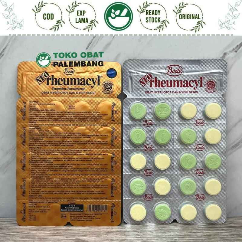 Jual NEO RHEUMACYL 20 TABLET BODE NYERI OTOT SENDI IBUPROFEN ...