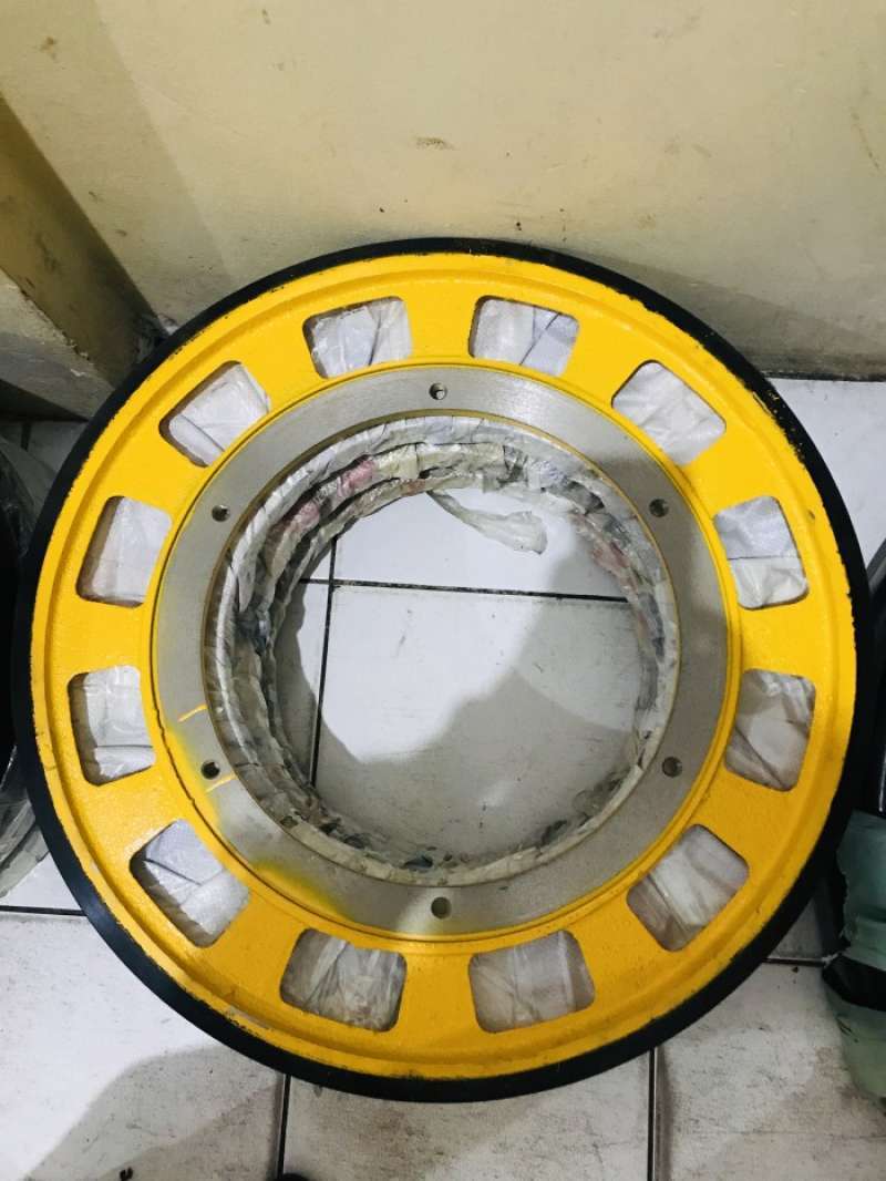 Jual Pully Escalator/friction Wheel/drive Wheel Escalator Dia 60 Di ...