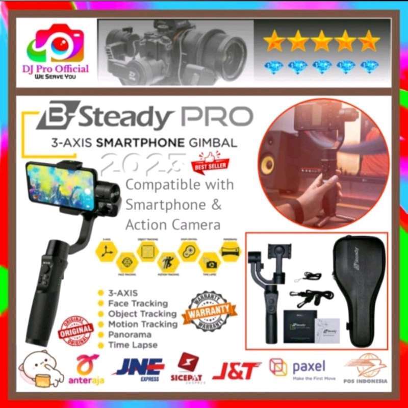 Jual BRICA B-Steady PRO 3 Axis Stabilizer BSteady PRO 3Axis Gimbal B ...