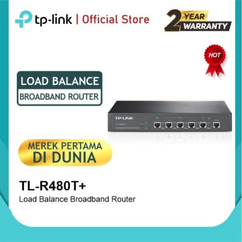 Jual TP-LINK Load Balance Router TL-R480T+ di Seller WIRA CCTV DAN ...