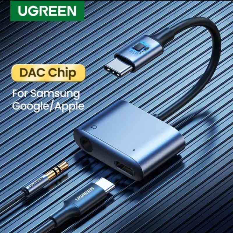 Jual Ugreen Usb C to Audio DAC Support PD Charging - Ugreen DAC Usb 2 ...