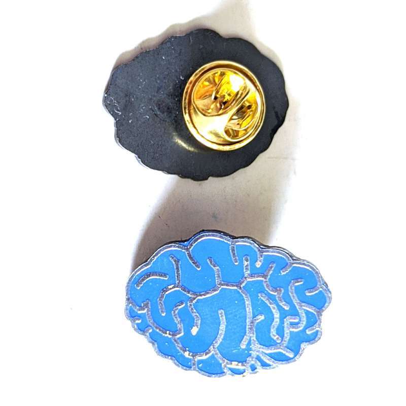 Jual Mulyocreative Pin Enamel Organ Bentuk Otak / 2pcs Di Seller ...