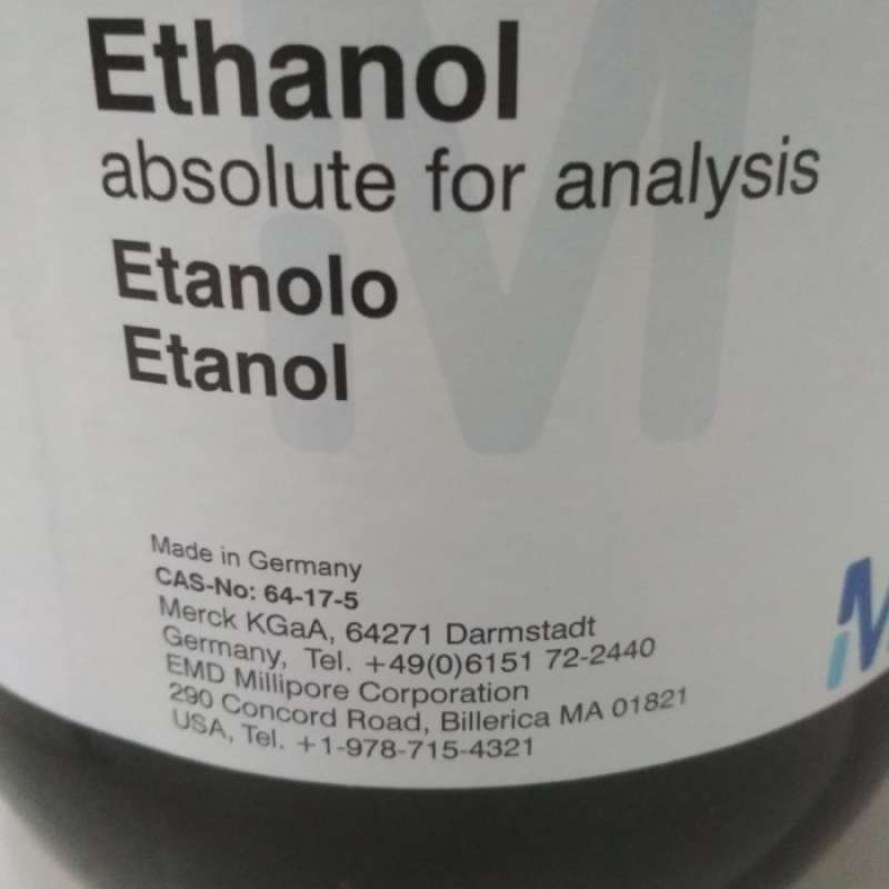 Promo Ethanol Absolute Merck Ecer 500ml Diskon 6% Di Seller Fleurr Shop ...