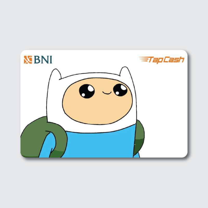 Jual Kartu BNI TAPCASH Kartun Anime Finn Adventure Time 49 Kartun Movie ...