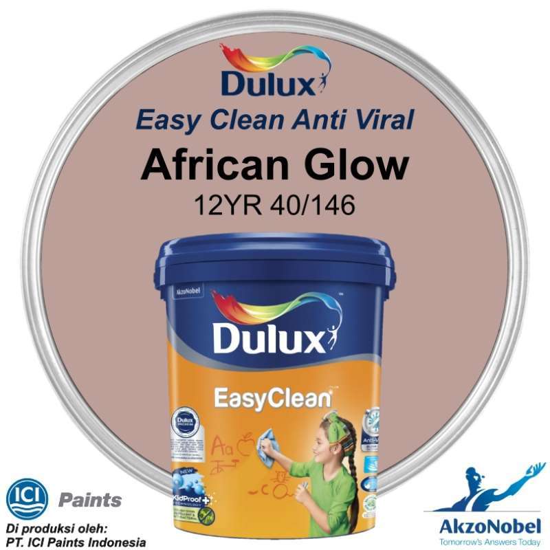 Jual CAT DULUX EASY CLEAN 20 LT - AFRICAN GLOW 12YR 40/146 di Seller ...