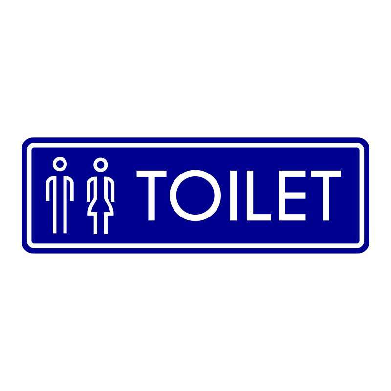 Jual RAMBU - RAMBU AKRILIK TOILET 10CM X 30CM SIGNAGE - MULTICOLOR di ...