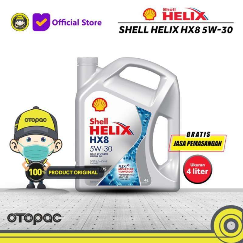 Jual Oli Shell Helix Hx8 5W-30 Galon Original di Seller Aang Storee ...