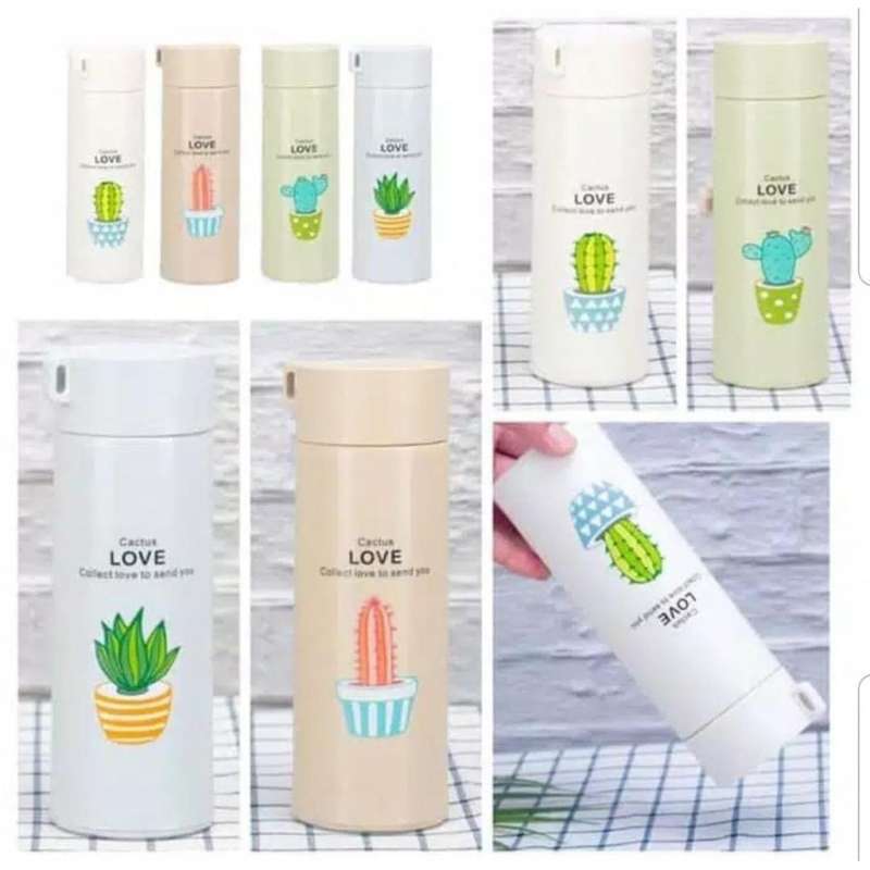 Jual [ BOTOL KAKTUS ] BOTOL MINUM KACA KAKTUS / BOTOL AIR KACA KAKTUS ...