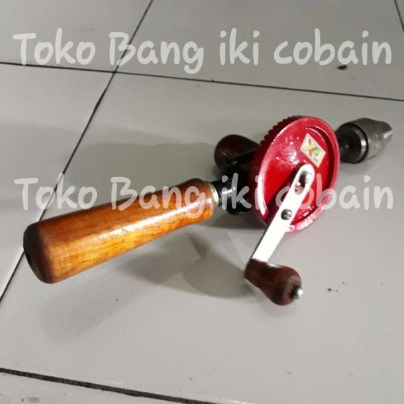 Promo Bor Tangan Manual Xp Tool 3/8 Mesin Bor Kayu Manual Hand Drill ...