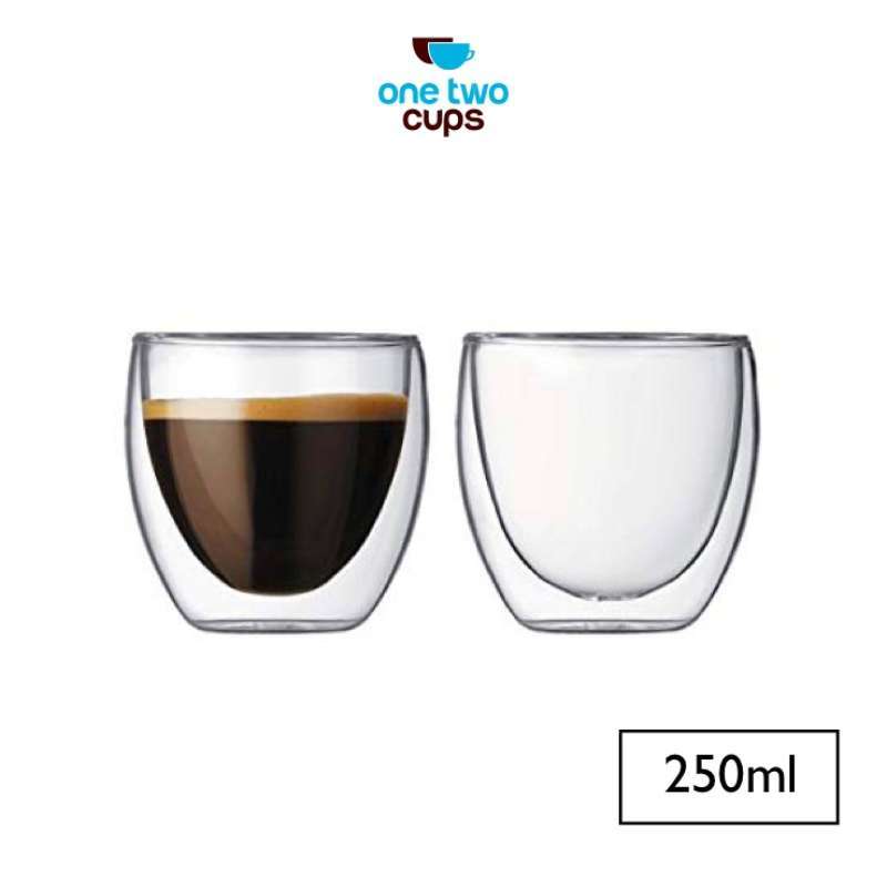 Promo One Two Cups Gelas Double Wall Anti Panas Insulated Cup 250ml Diskon 39% di Seller One Two ...