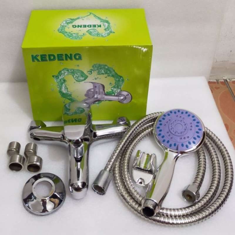 Promo Keran Mixer Panas Dingin / Kran Bathub / Shower Set Diskon 16% di Seller Hafizh Store 1 ...