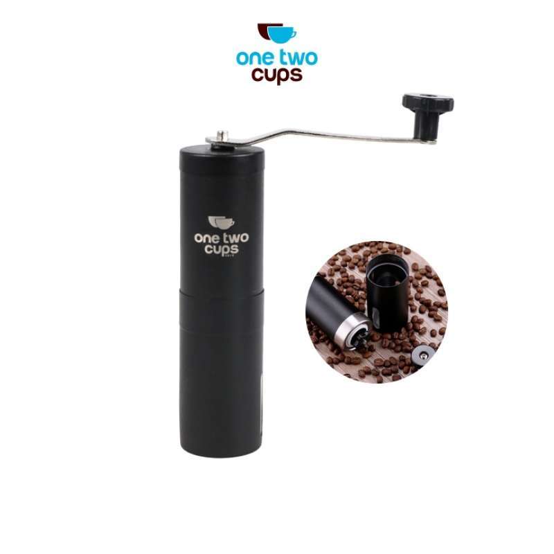 Promo One Two Cups Alat Penggiling Kopi Manual Coffee Bean Grinder ...
