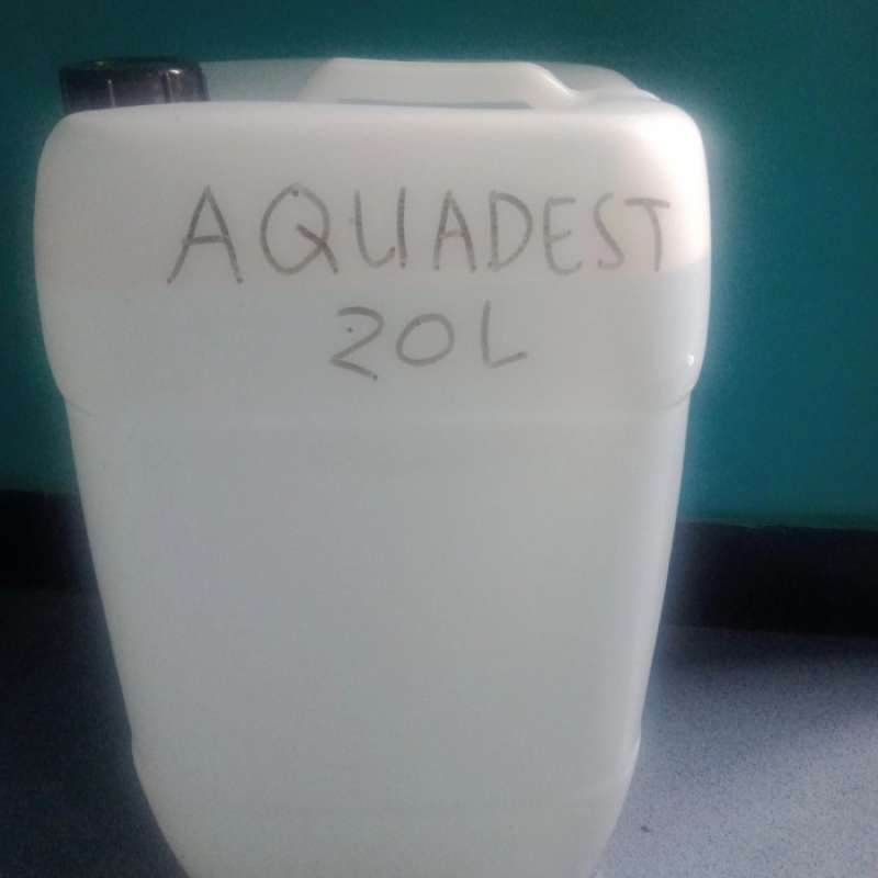 Promo Aquadest (Demineralized Water) 20 L Aquadest Diskon 7% di Seller ...