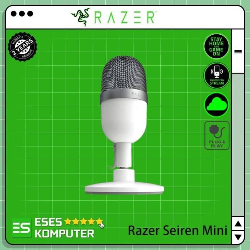 Jual Microphone RAZER Seiren Mini | Professional USB Condenser Mic ...