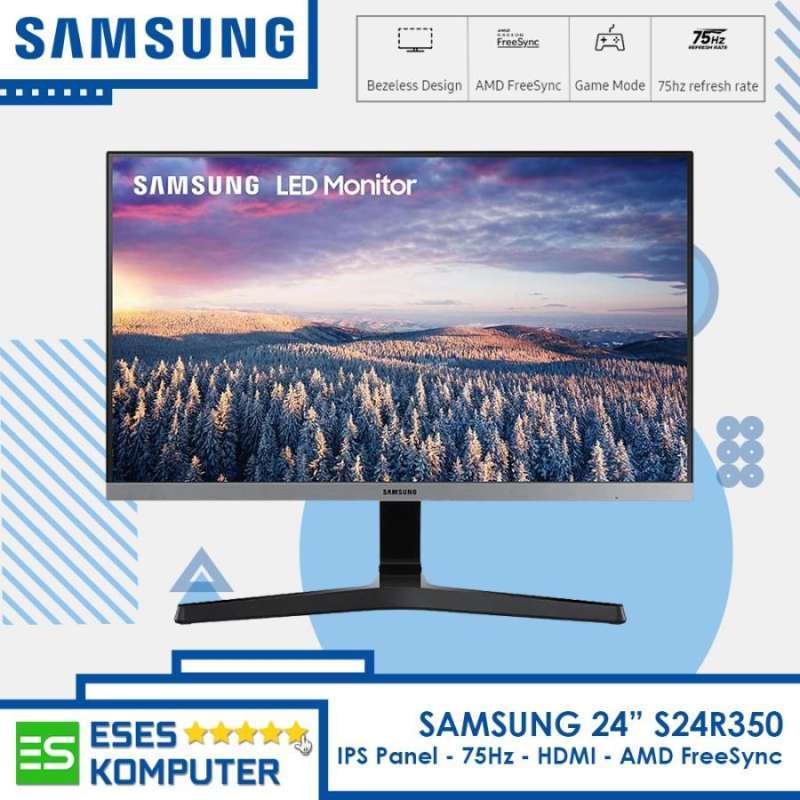 Jual Monitor SAMSUNG 24 inch S24R350 FHD IPS 75Hz FreeSync ...