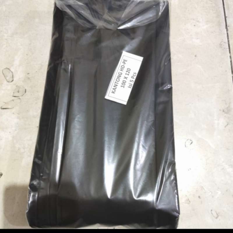 Jual Plastik sampah hitam 100x120 》Trash bag 》Kantong sampah besar di ...