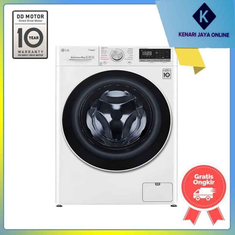 Jual Mesin Cuci LG front loading 8.5 kg FV1285S3WS di Seller kenari ...