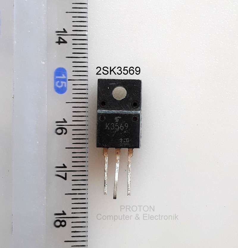 Jual Tr N-channel Power Mosfet Fet K3569 2sk3569 10a 600v 40a ...