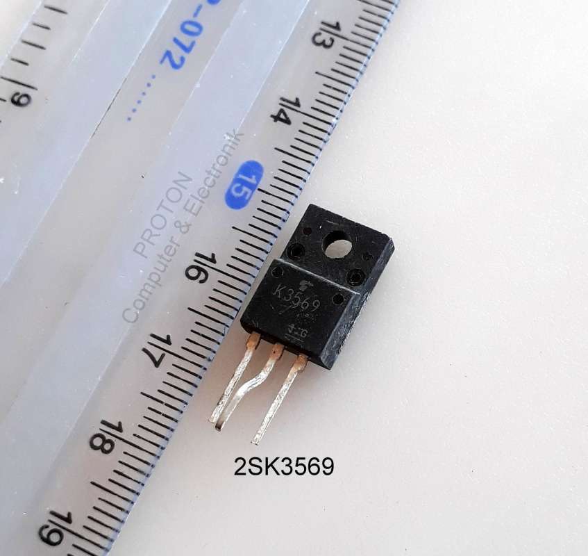 Jual Tr N-channel Power Mosfet Fet K3569 2sk3569 10a 600v 40a ...