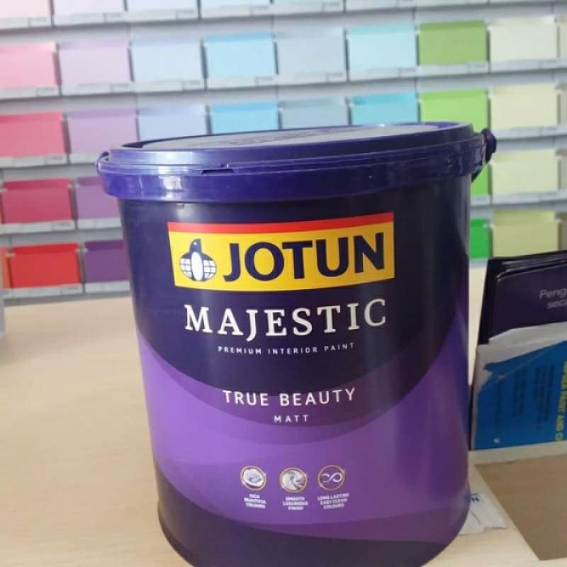 Promo CAT TEMBOK INTERIOR JOTUN MAJESTIC TB MATT 1877 PEBBLESTONE 2,5 ...