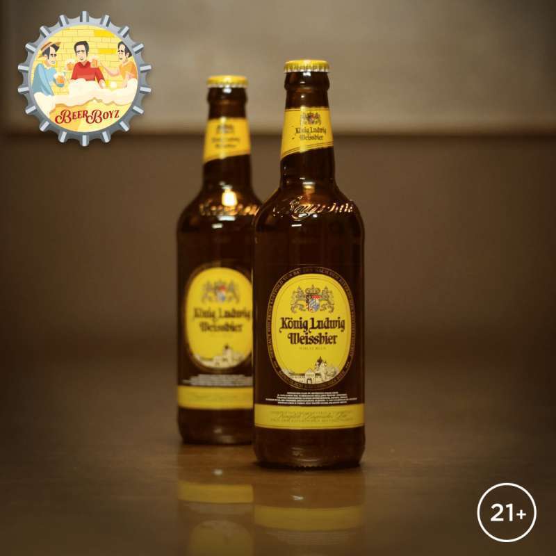 Jual Konig Ludwig Weissbier [500 mL] di Seller BeerBoyz Official Store ...