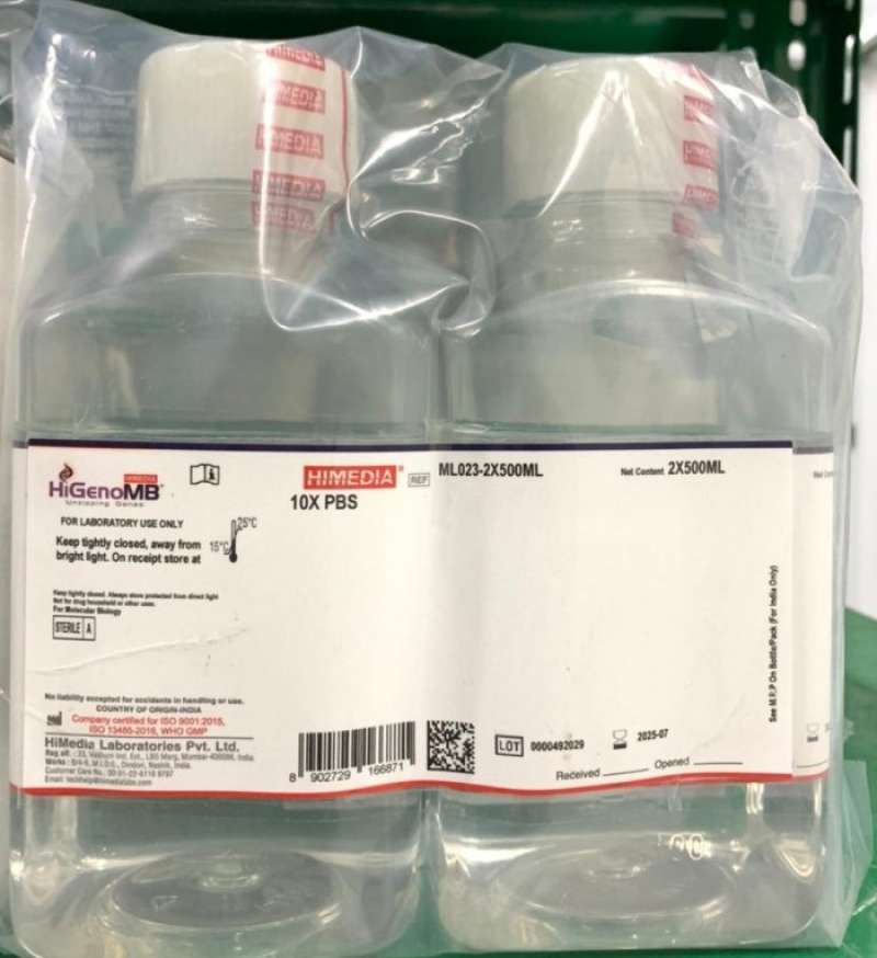 Jual 10x Pbs (phosphate Buffered Saline) 500ml Di Seller Anes Medika ...
