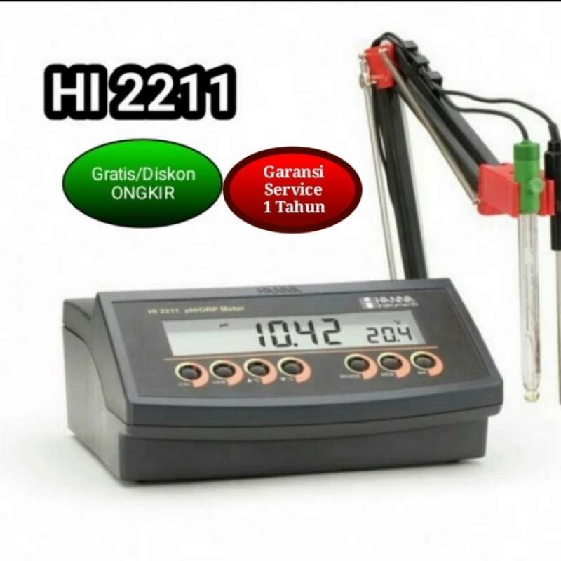 Jual Hanna Instruments Hi-2211 Bench Top Ph & Mv Meter Di Seller Anes Medika Center - Tugu ...