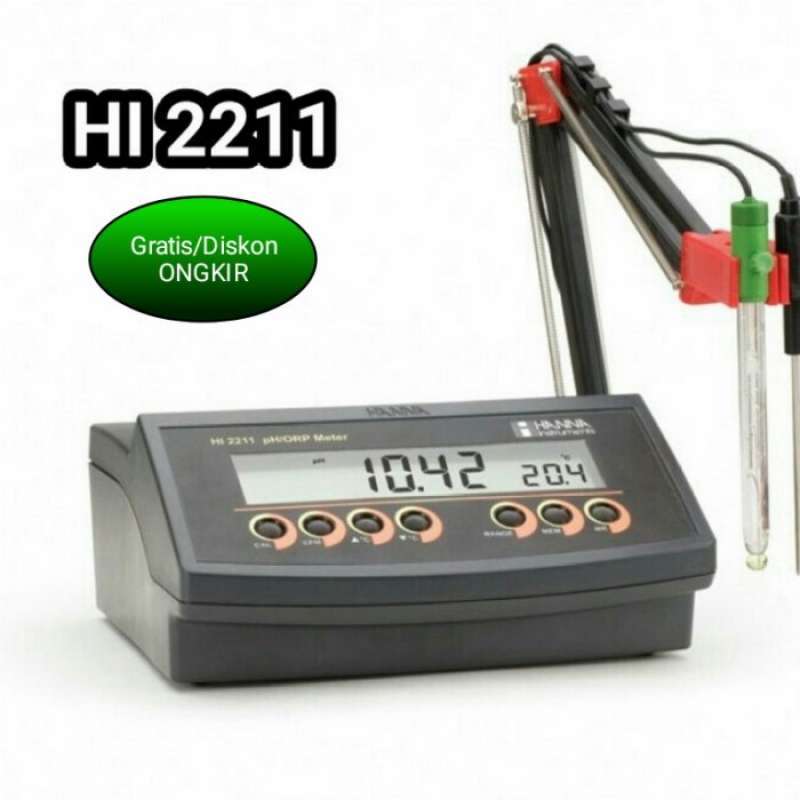 Jual Hanna Instruments Hi-2211 Bench Top Ph & Mv Meter Di Seller Anes ...