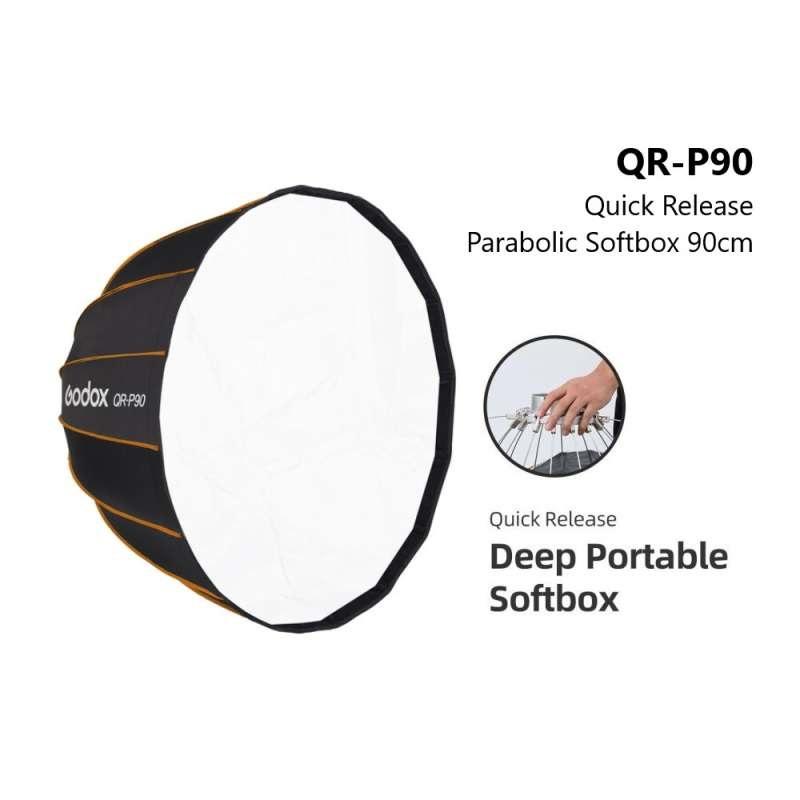 Jual Godox QR-P90 Quick Release Parabolic Softbox 90cm di Seller ...