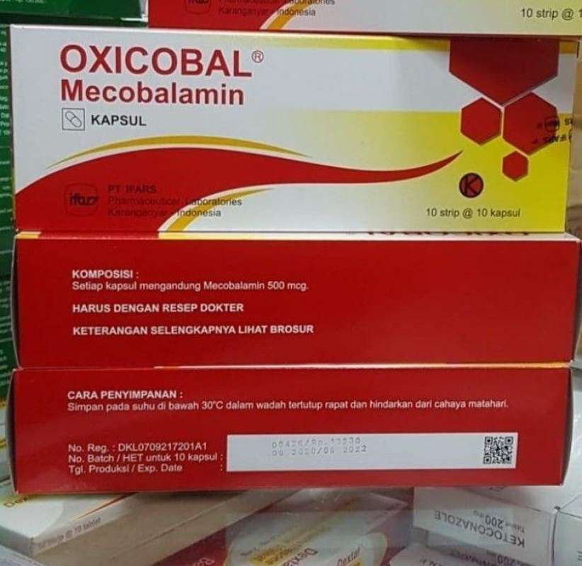 Jual Oxicobal 500mg /box Isi (100 Kapsul) Obat Resep Dokter Di Seller ...