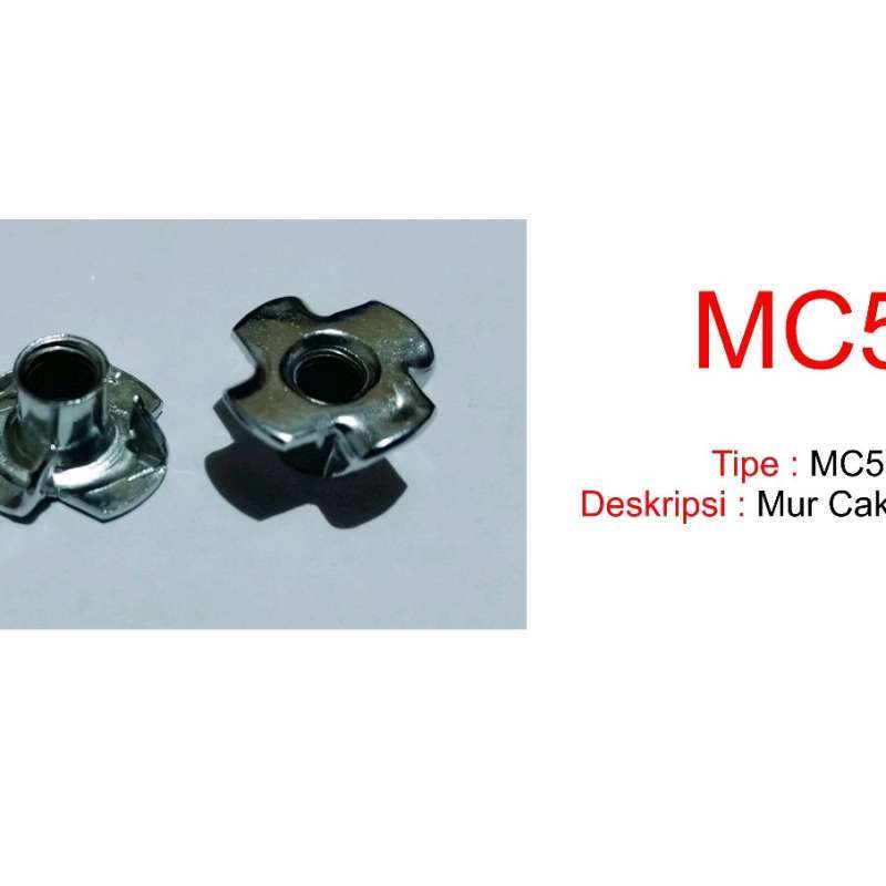 Jual mur cakar MC5 m5 x 10 mur speaker mur baut baud harga tertera per ...