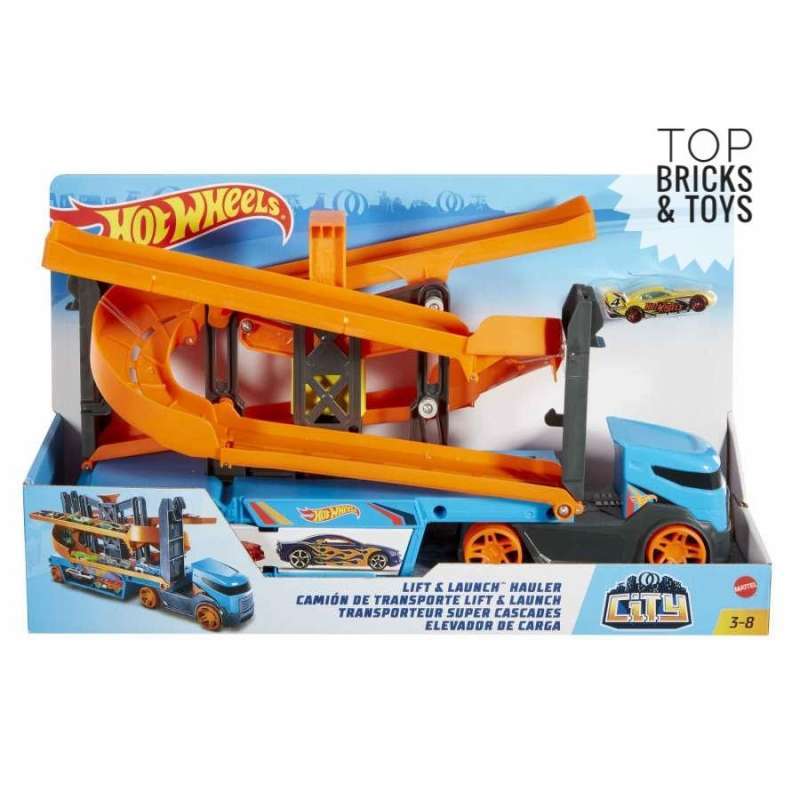 Jual Mattel, Hot Wheels Hotwheels Lift & Launch Hauler Di Seller Top ...