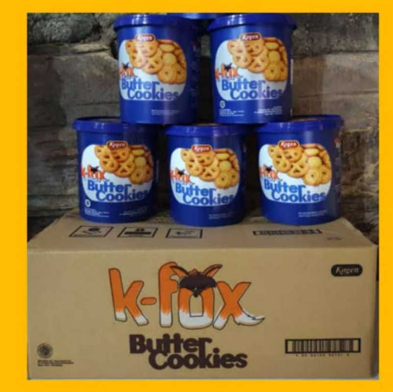 Jual Cod // Kogen K-fux Butter Cookies Satuan Dan 1 Dus Isi 6 Pcs ...