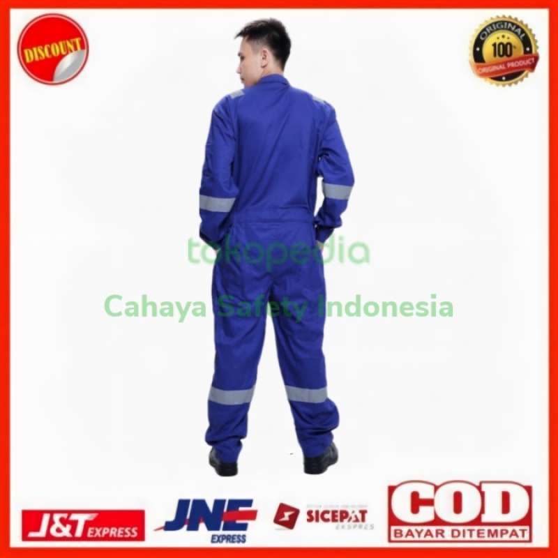 Promo Wearpack safety proyek / Baju seragam kerja / Coverall safety ...