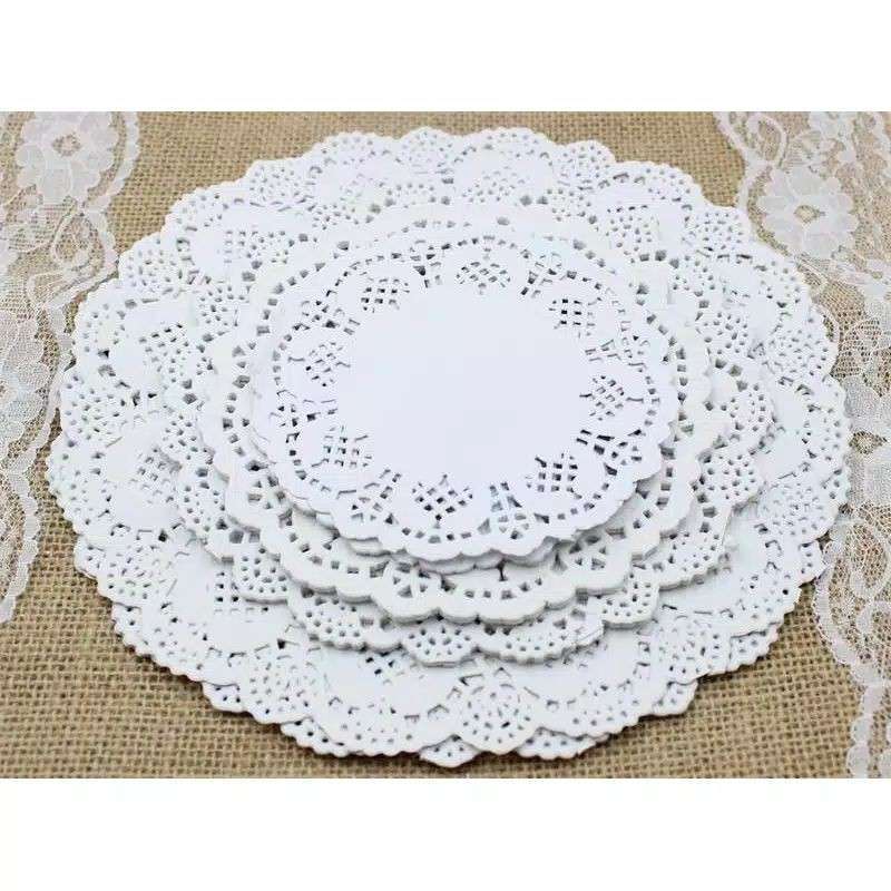 Jual Kertas Doyleys Alas Roti Alas Piring Alas Kertas Doilies Paper ...