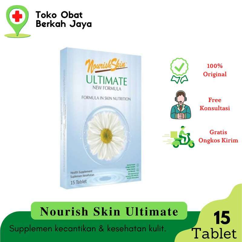Jual Nourish Skin Ultimate New Formula Mencerahkan Kulit dan Anti Aging ...