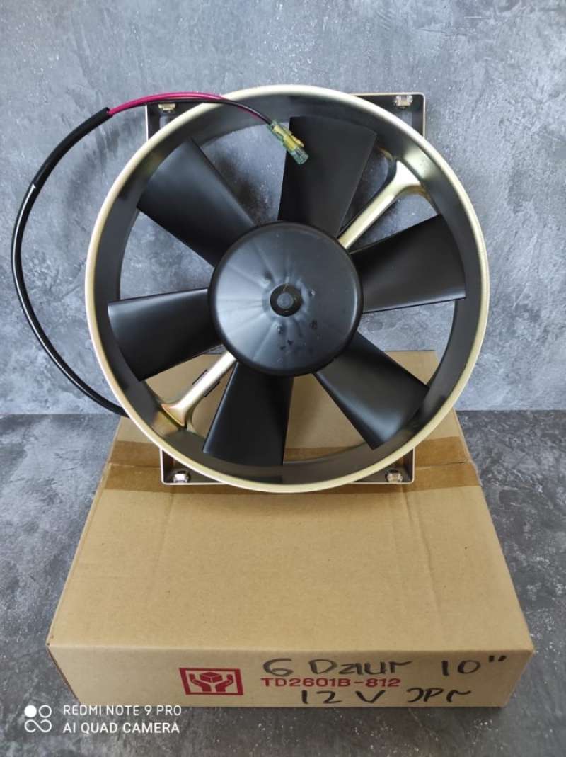 Jual SALE EXTRA FAN TOKUDEN 10 INCH 6 DAUN JEPANG KIPAS AC MOBIL di ...