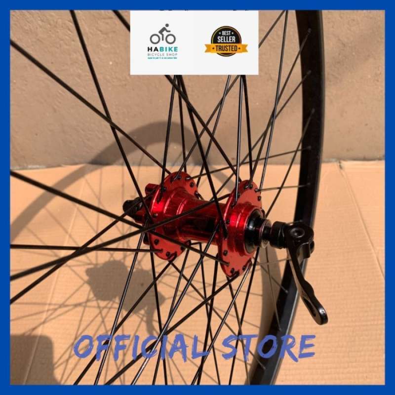 Jual Velg Sepeda Jadi Wheelset Uk 26 Alloy/allumunium Hub Pacific ...