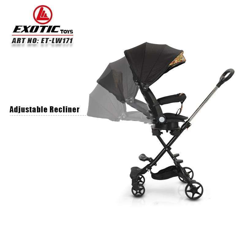 Promo Exotic Stroller Et Lw 171 Kereta Dorong Bayi Hadap Depan Belakang ...