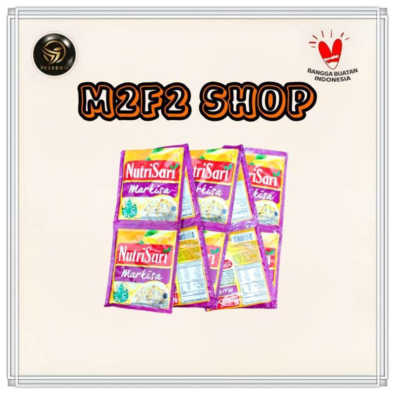 Promo Nutrisari Minuman Serbuk | Rasa Markisa Sachet - 14 Gr (kemasan ...