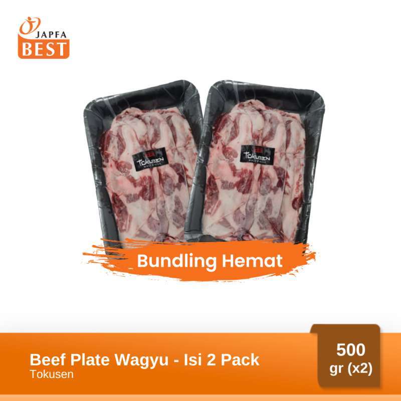 Promo Bundling Hemat Slice Beef / Beef Plate Wagyu Tokusen 500gr - Isi ...