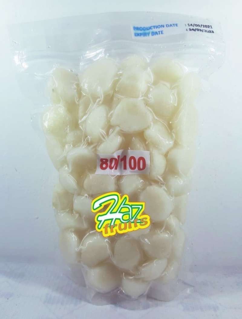 Jual Scallop Daging Kerang Srimping Ukuran 80/100 - 500 Gram Di Seller ...