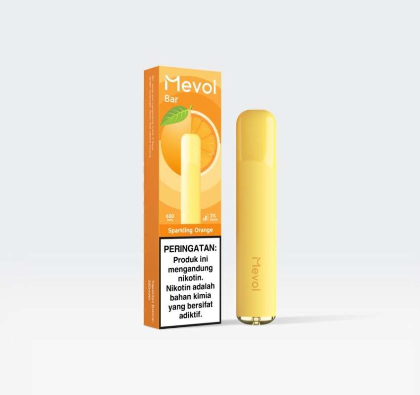 Jual Mevol Bar Vape Sparkling Orange Di Seller Elit - Sunter Agung ...
