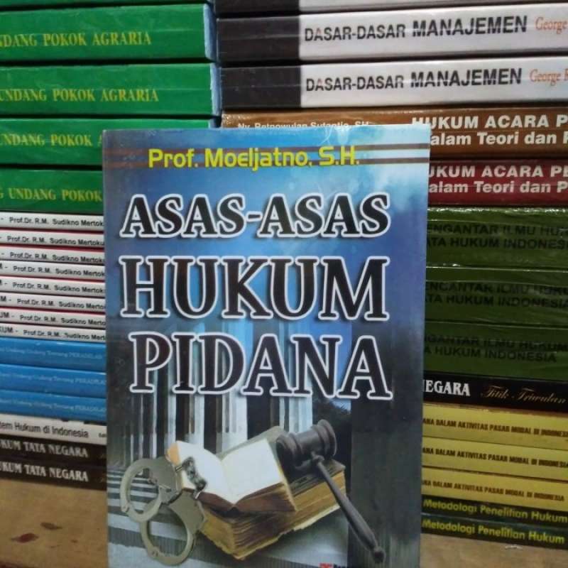 Jual Asas-asas Hukum Pidana Di Seller Toko Buku Marwah - Gaharu, Kota ...