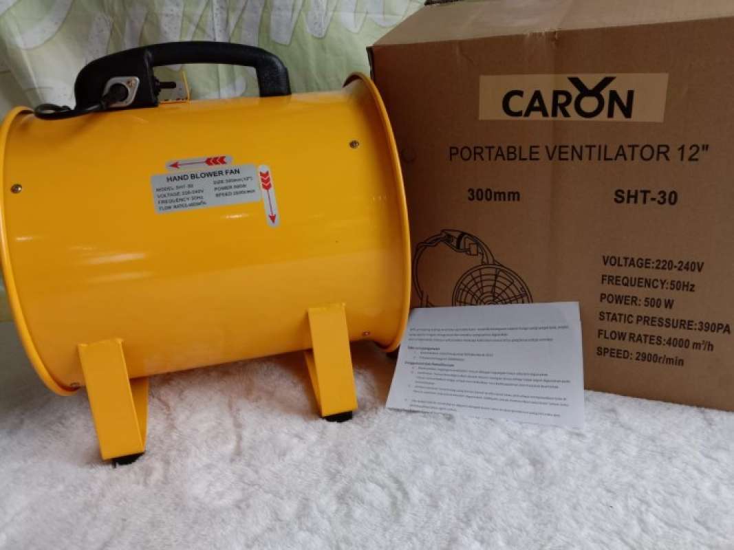 Jual Portable Ventilator / Blower / Exhaust 12 Caron Pro 12 Inch Di ...