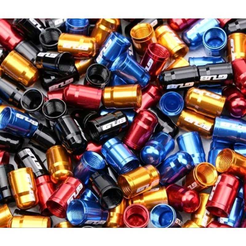 Jual Tire Cap Valve Tutup Pentil Alloy Warna Dop Ban Dalam Sepeda ...