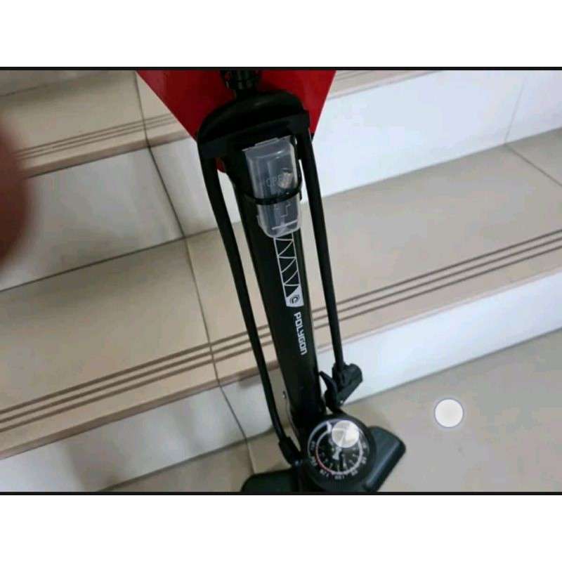 Jual Pompa Ban Angin Polygon Steel Stx 160 Psi Dual Head Floor Pump ...