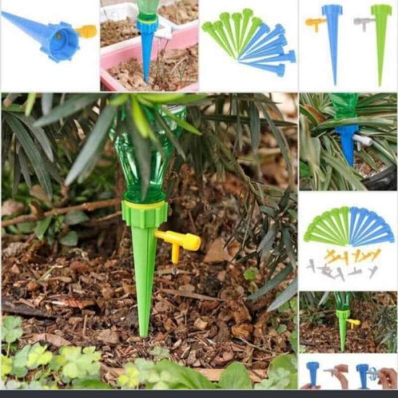 Promo Alat Siram Air Tetes Irigasi Tanaman Otomatis Vitamin Garden Tool ...