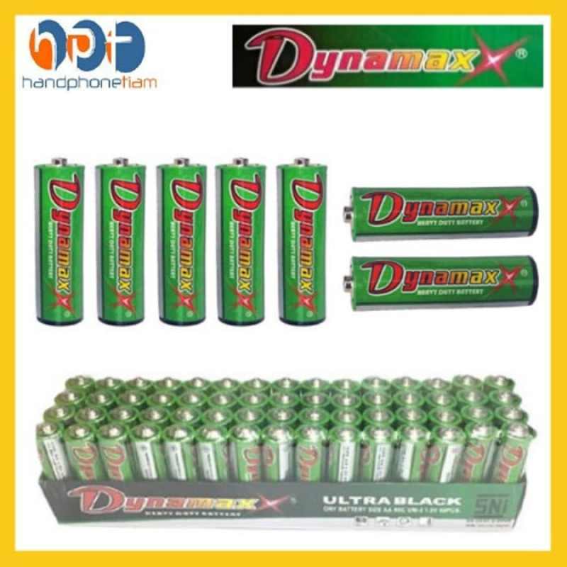 Promo Baterai Alkaline Dynamax Hijau Ultra Black Heavy Duty AAA A3 1.5v ...