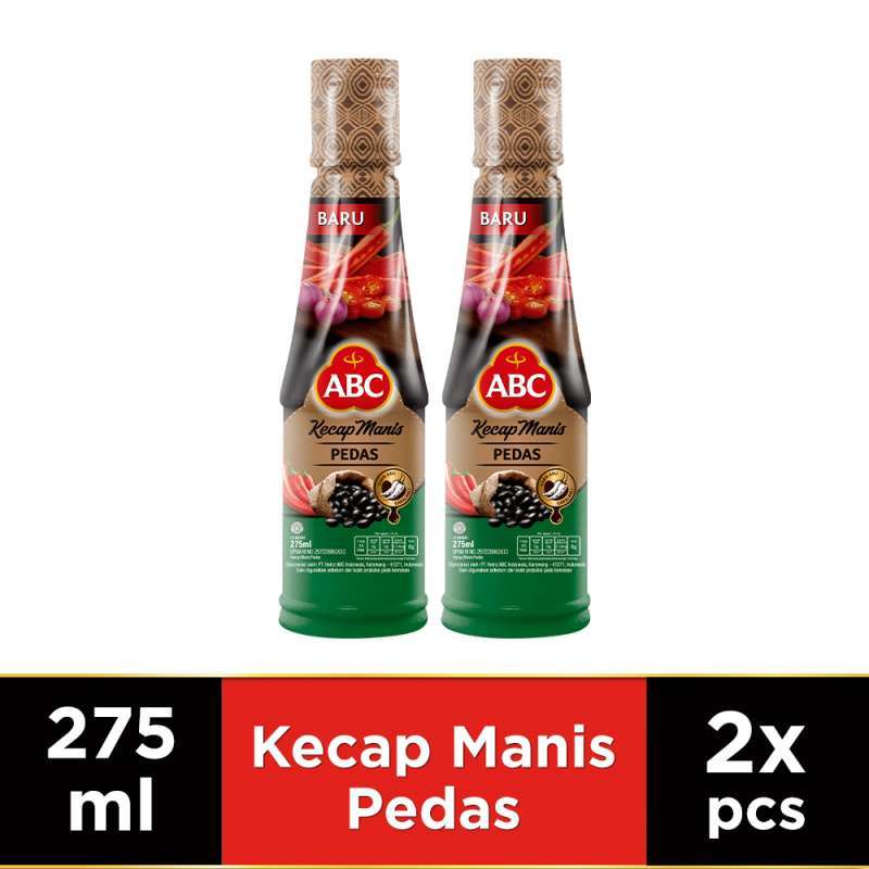 Promo ABC Kecap Manis Pedas 275 ml - Twinpack Diskon 20% di Seller ABC HEINZ Official Store ...